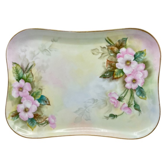Limoges | Kitchen | Antique Limoges France Harvey Sign Victoria Rose ...